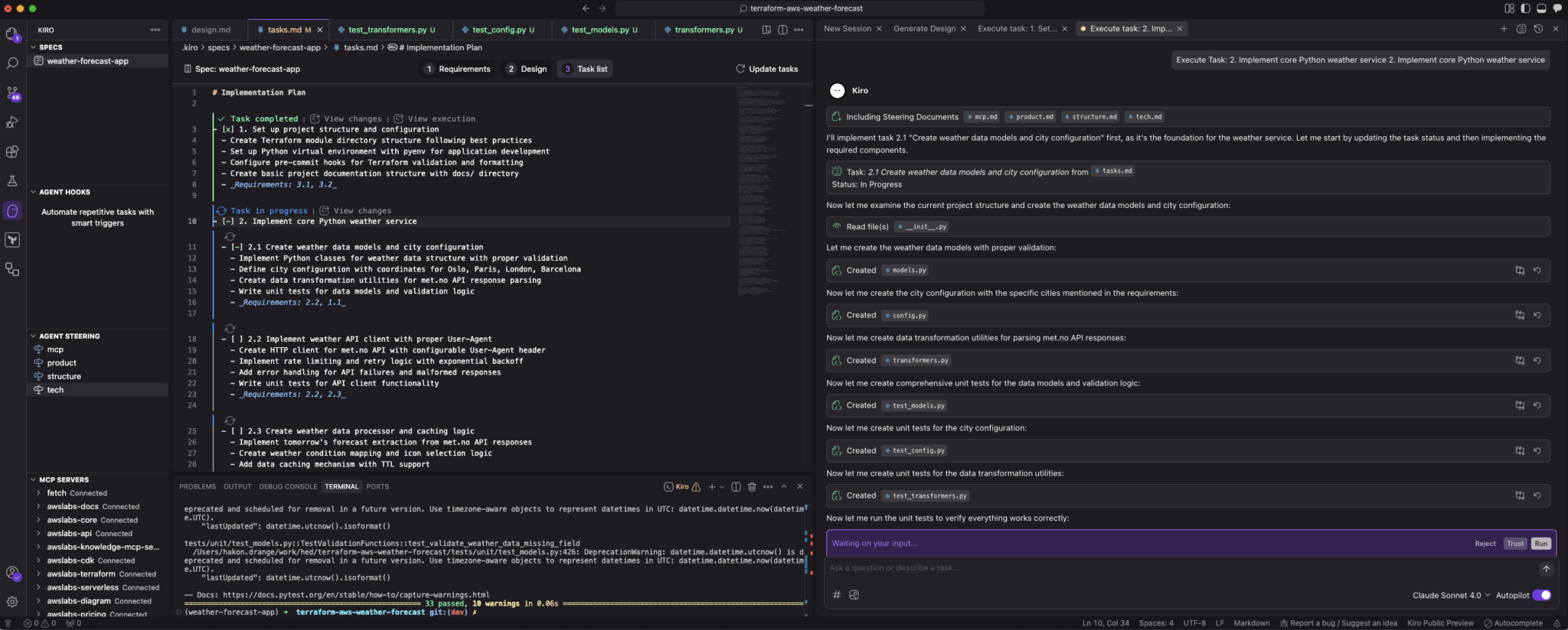 How to use Kiro for AI assisted spec-driven development - Håkon Eriksen Drange